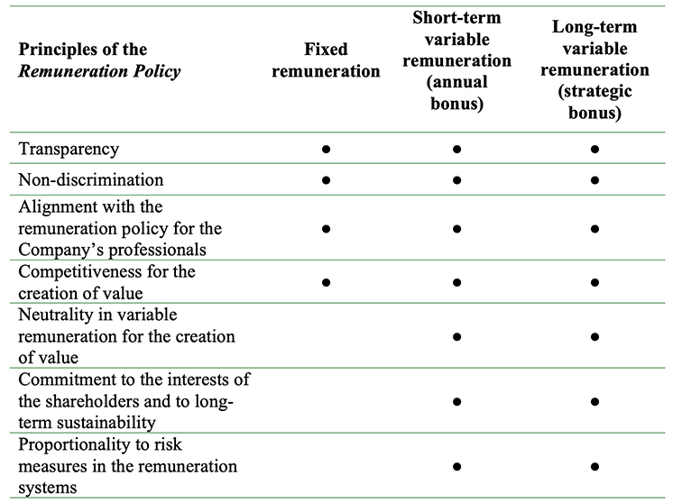 Director Remuneration Policy - Iberdrola