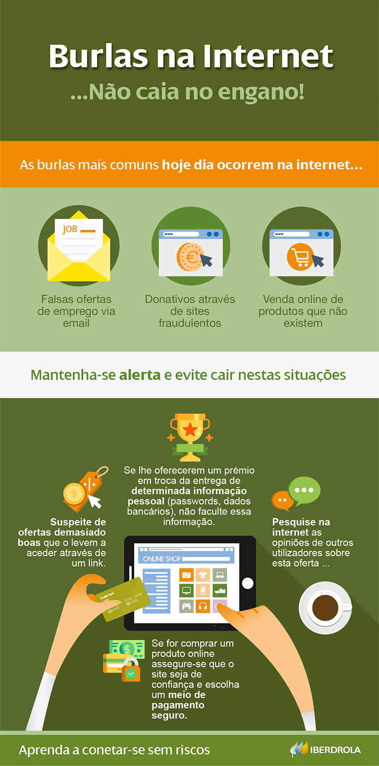 Fraude pela internet - Iberdrola