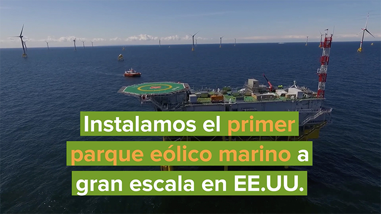 Parque eólico marino de Vineyard Wind 1 - Iberdrola Parque eólico marino de Vineyard Wind 1 - Iberdrola