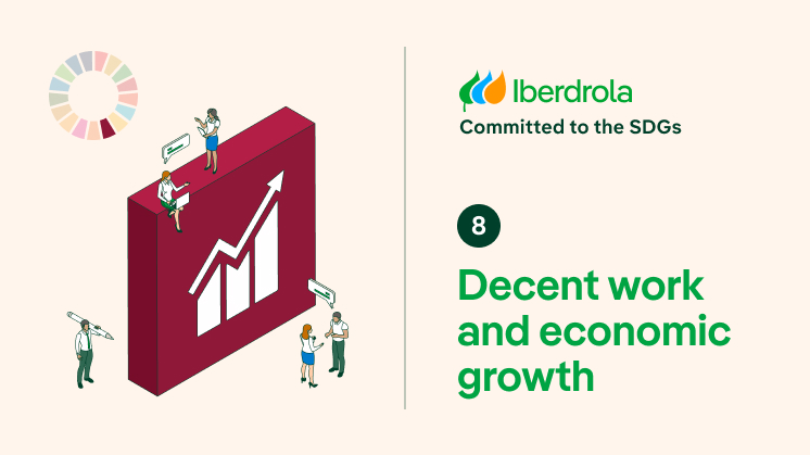 Sdg 8 Decent Work And Economic Growth Iberdrola