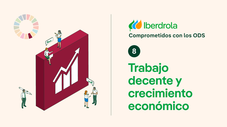 ODS 8: Trabajo decente y crecimiento económico - Iberdrola ODS 8: Trabajo decente y crecimiento económico - Iberdrola