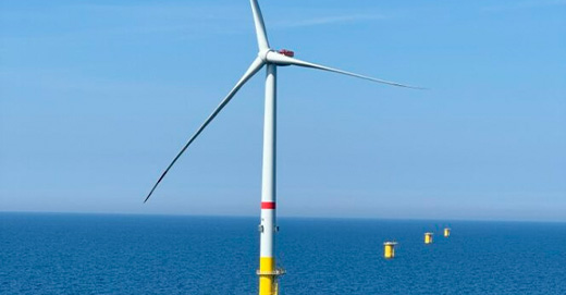 First wind turbine installed at Baltic Eagle offshore wind farm - Iberdrola