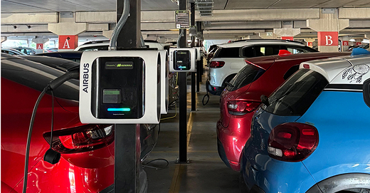 Iberdrola installs 500 new charging points at Airbus production centres ...